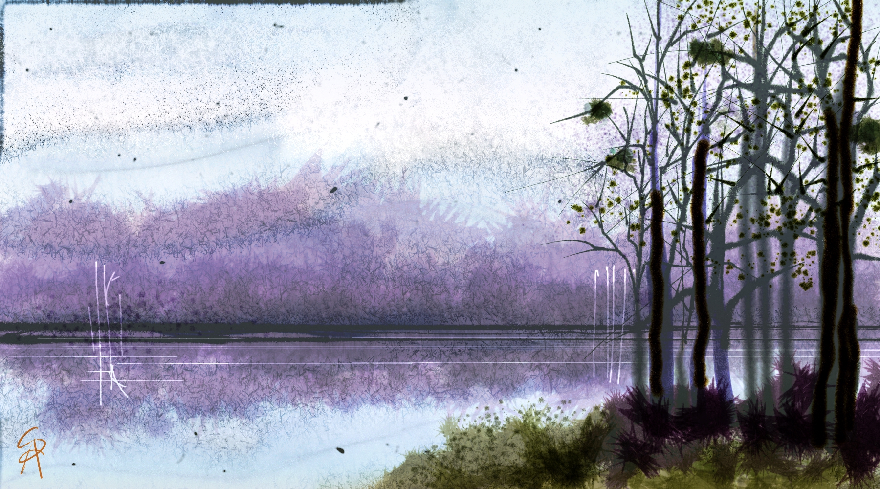 Another Watercolor in Painter 2023 | Skip Allen Paints